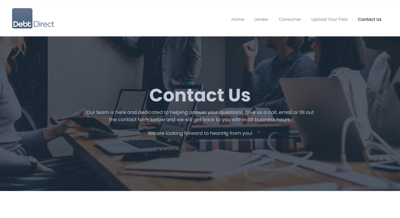 Contact Debt Consumer and Lender Services | Debt Direct